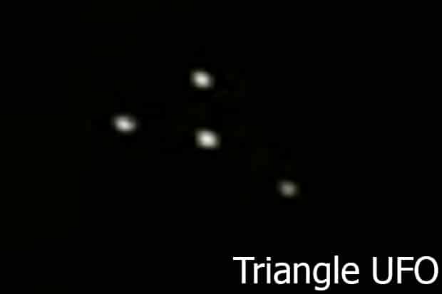 2 new sightings of triangle UFO • Latest UFO Sightings