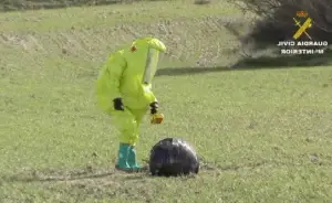 Mystery Ball Lands In A Spanish Field • Latest UFO Sightings