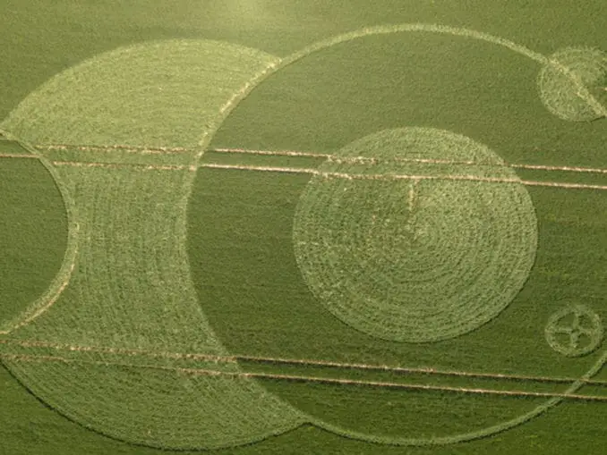 Latest crop circles