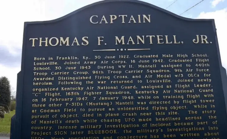 The Captain Thomas Mantell UFO Incident: A Look Back 75 Years Later ...