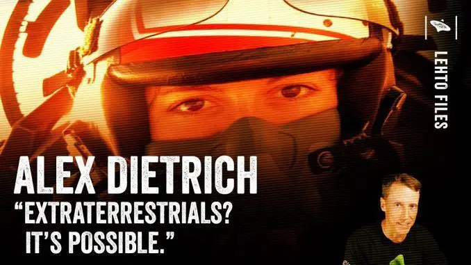 What did Alex Dietrich, the witness of the Tic Tac UFO sighting ...