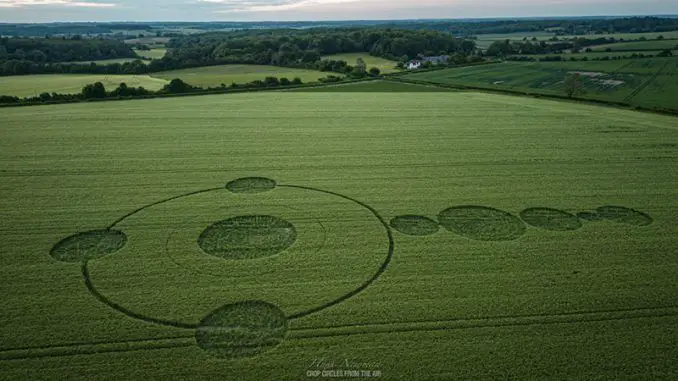 Exploring the First 2024 Crop Circle at Wilton Windmill • Latest UFO ...